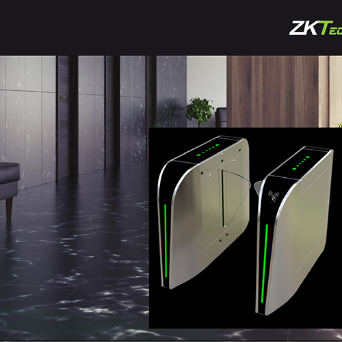 Cổng kiểm soát an ninh phân làn Flap Barrier FBL300 Series là mẫu mới ...