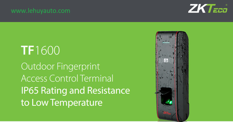 Máy chấm công kiểm soát ZKTECO TF1600